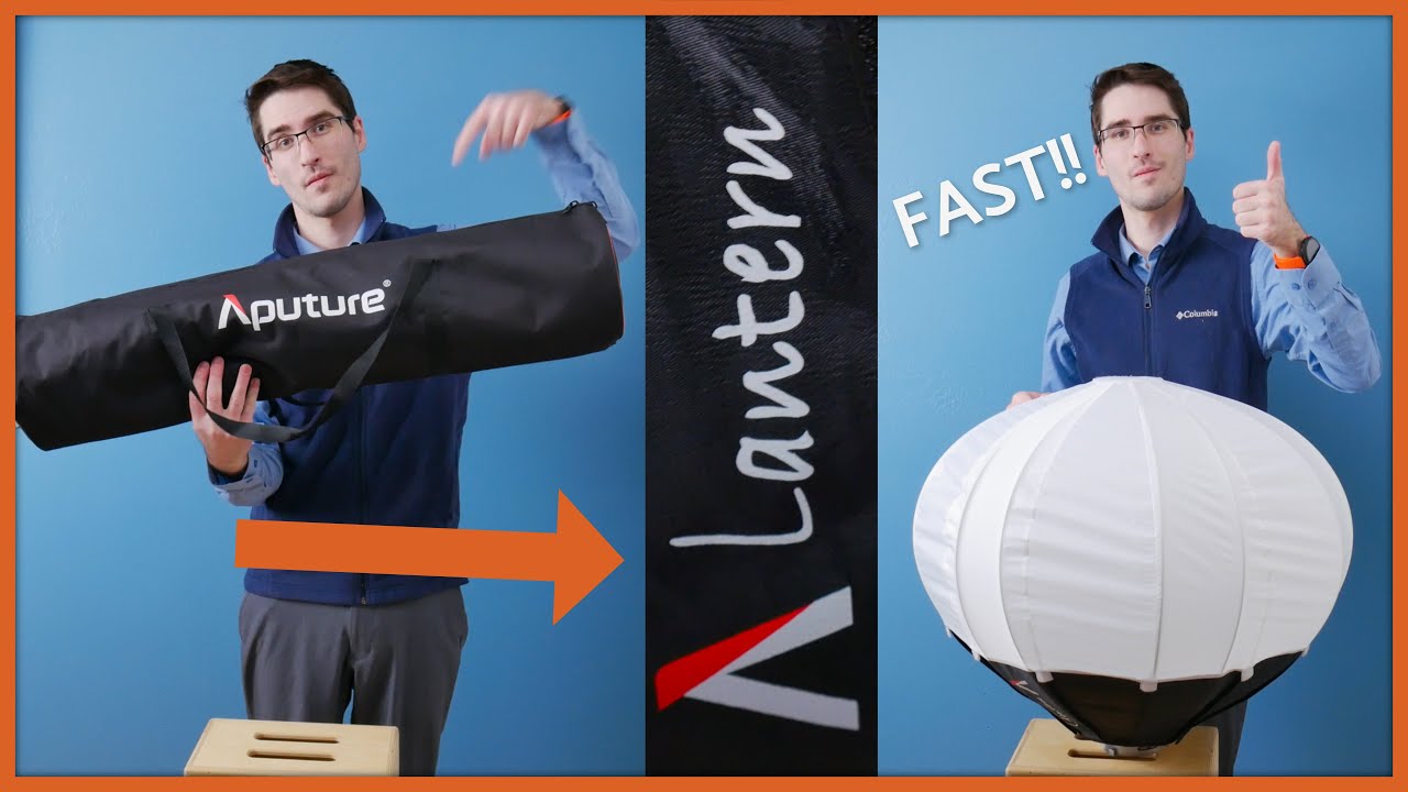 How To Assemble The Aputure Lantern - YouTube