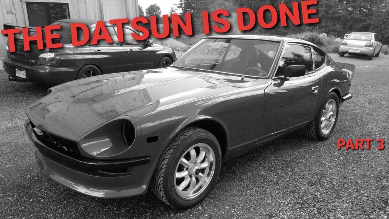 Time For Paint and Assembly. Datsun 240Z Part 3 - YouTube