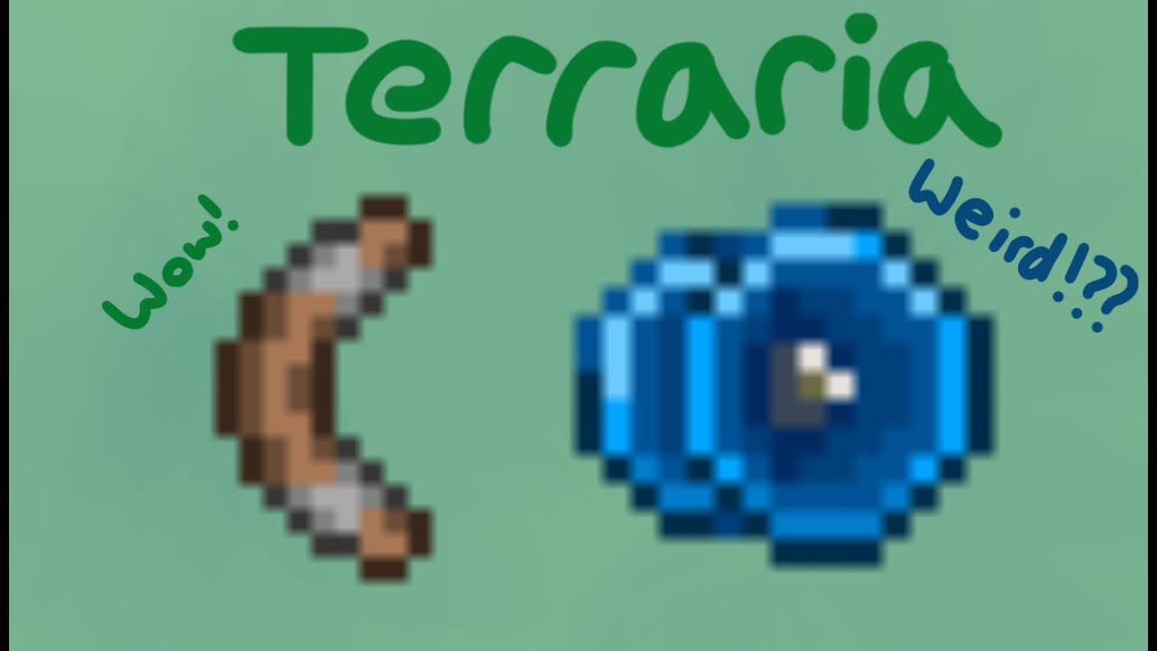 Well, That's One Down! Terraria Weird Weapon Duo!! Boomerang And Yoyo ...