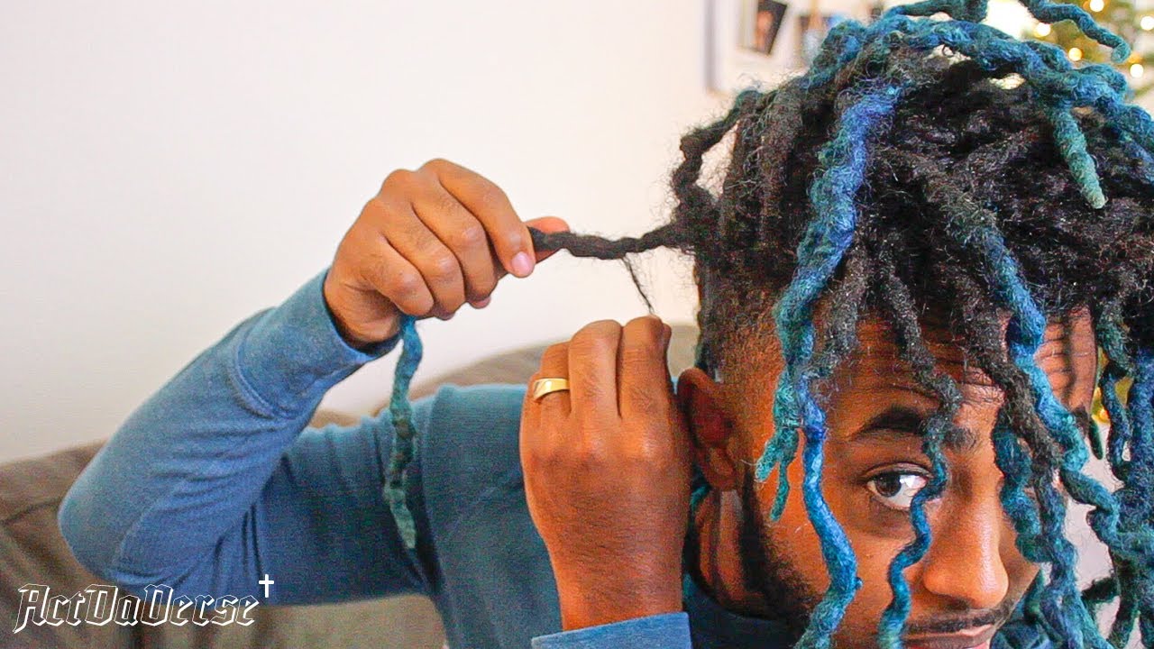 Dreads With Blue Tips 10 Awesome Ideas And How To Dye Your Dreads Hair Everyday Review