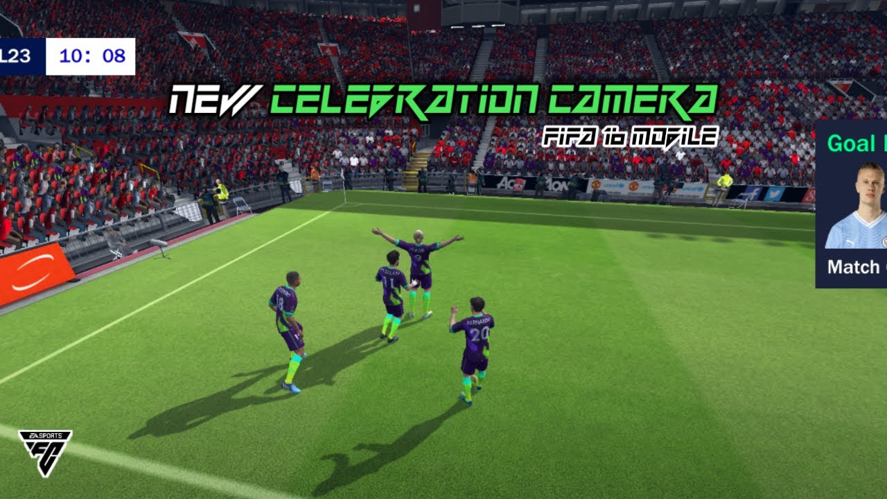 NEW CELEBRATION CAMERA! | FIFA 16 MOBILE MOD EA FC 24 | HD GRAPICH ...