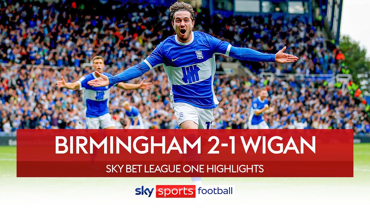 Scott Wright bags stoppage time winner on debut! 🤩 | Birmingham 2-1 ...