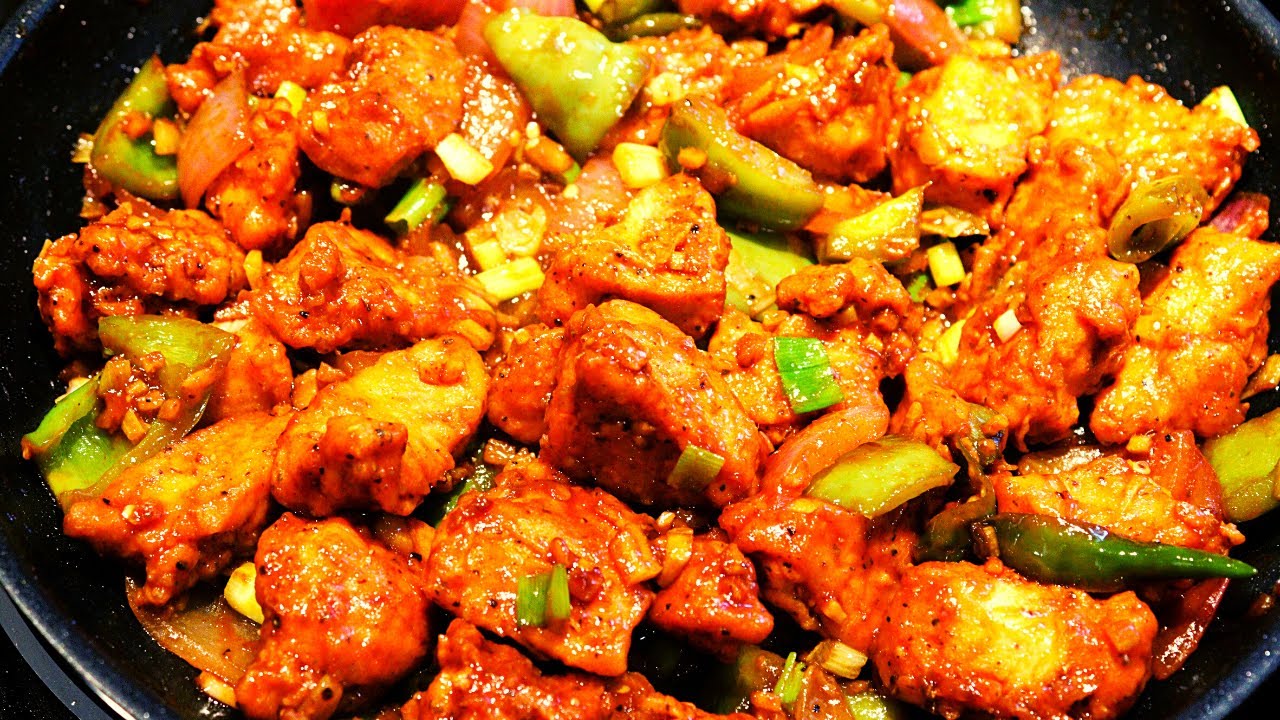 Restaurant Style Chilli Chicken I Easy Chilli Chicken Recipe I How to ...