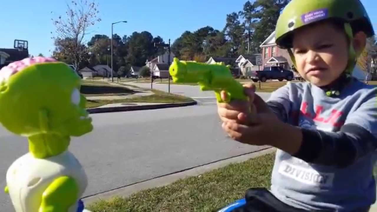 Nerf Zombie War - PDK Films Inspired - When Zombies Attack - YouTube