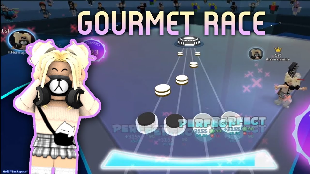 Roblox RoBeats | Gourmet Race (Hard) FULL COMBO / RANK A+ - YouTube
