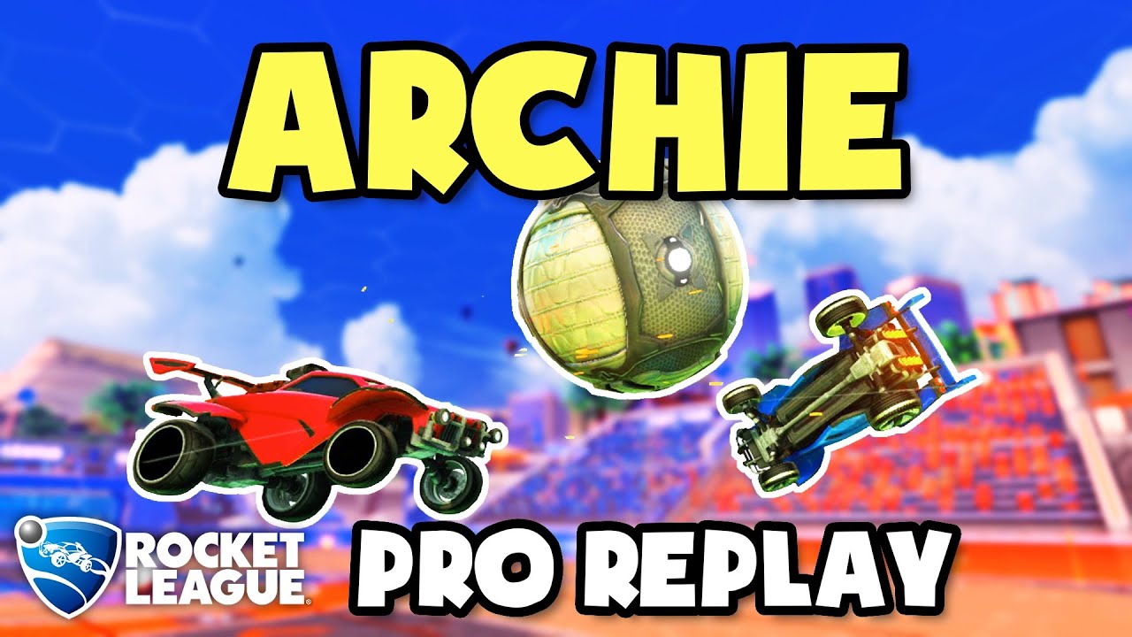 archie Pro Ranked 2v2 POV #78 - Rocket League Replays - YouTube