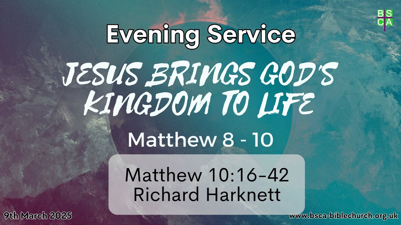 Matthew 10:16-42: Persecution, division and reward - YouTube