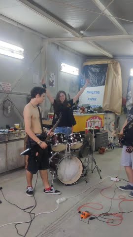 Switched Instruments #band #drums #metalhead #drummer #metalheads #bass ...