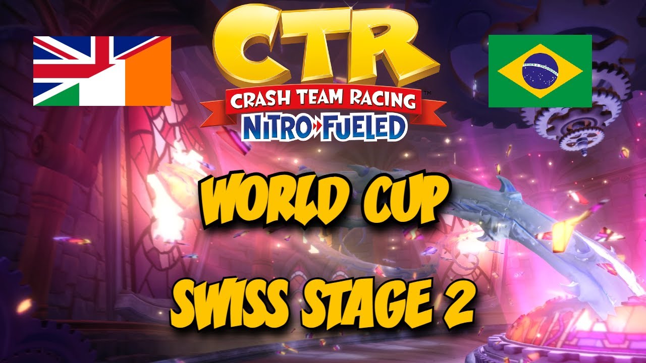 CTR World Cup 3: Great Britain & Ireland vs Brazil (Swiss Stage Round 2 ...