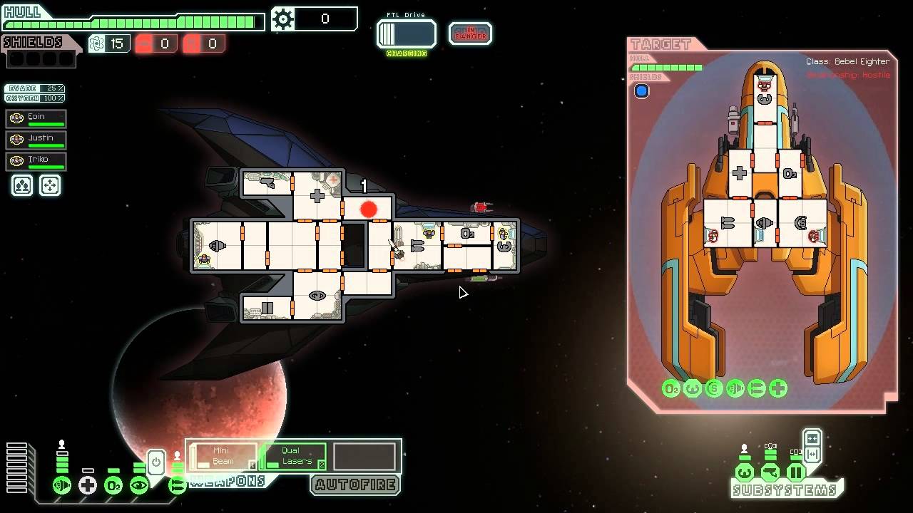 FTL: Advanced Edition - Full Walkthrough #10 - Bird of Prey Achievement ...