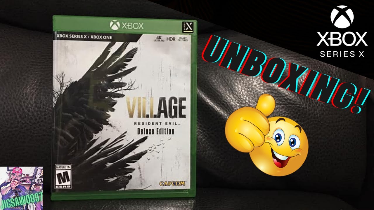 RESIDENT EVIL 8 VILLAGE: DELUXE EDITION - Unboxing XBOX SERIES X! - YouTube