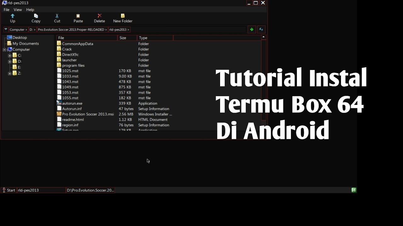 TUTORIAL INSTAL TERMUX BOX 64 EMULATOR DI ANDROID SUPPORT ANDROID 13 ...
