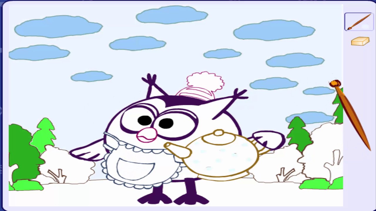 Smeshariki cartoon Videos for children Bold Sobunya - YouTube