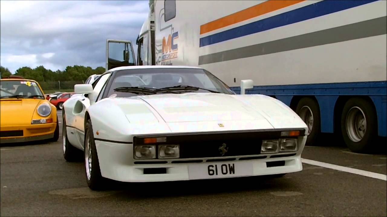 White Ferrari 288 GTO Acceleration! (HD) - YouTube