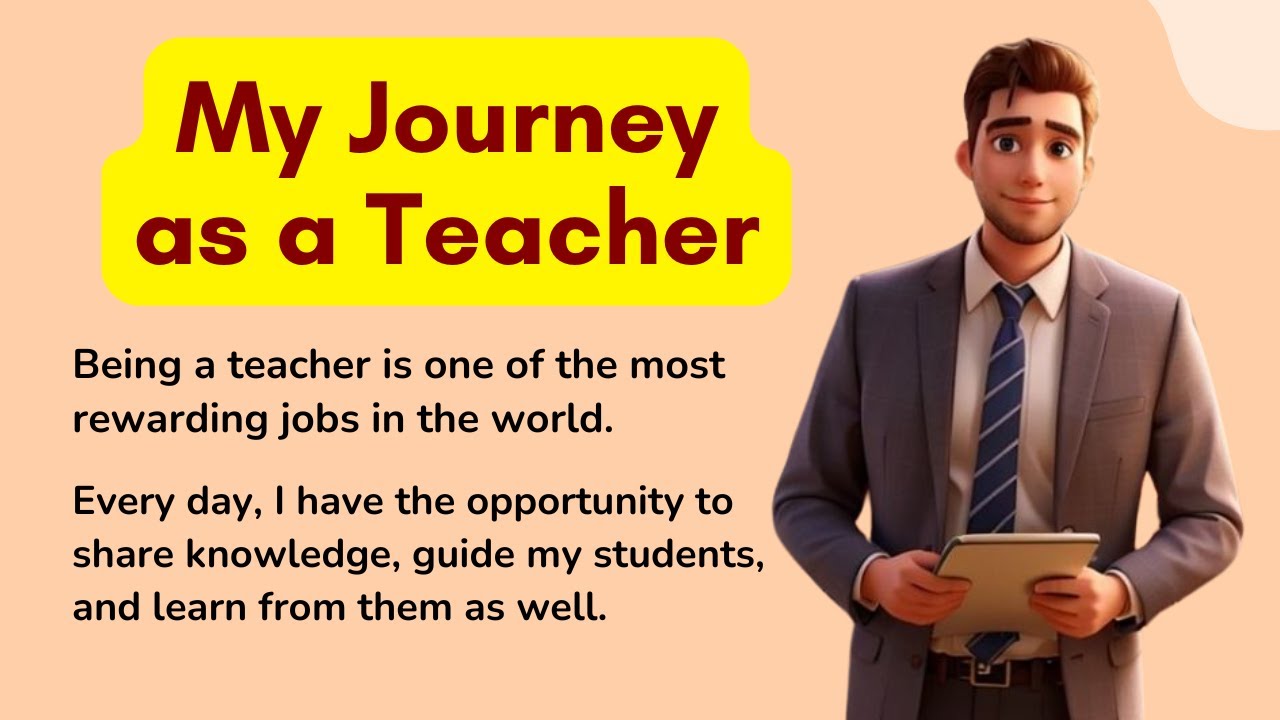 My Journey as a Teacher | Learn English Through Story B1 level | Graded ...