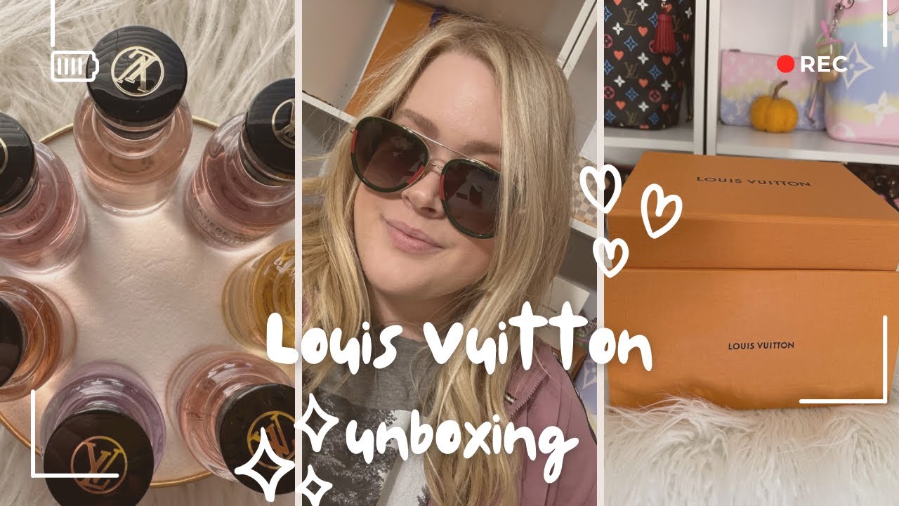 Louis Vuitton mini Perfume set Unboxing - YouTube