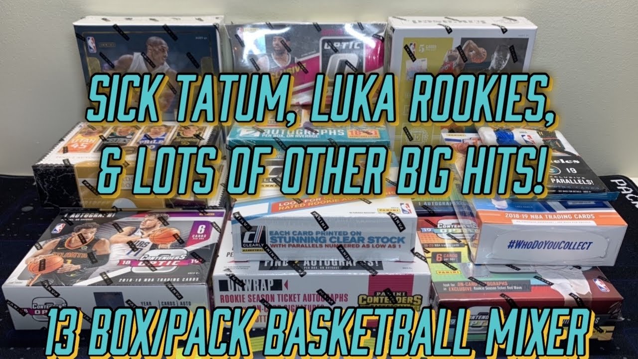 *SICK TATUM, LUKA ROOKIES, & LOTS OF OTHER BIG HITS! 13 Box/Pack ...