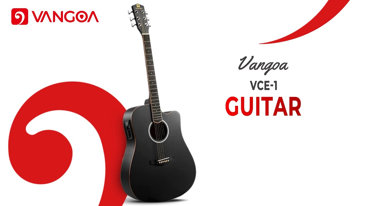 🎸Vangoa VCE-1 Acoustic Electric Matte Guitar(built-in 4-Band EQ) - YouTube