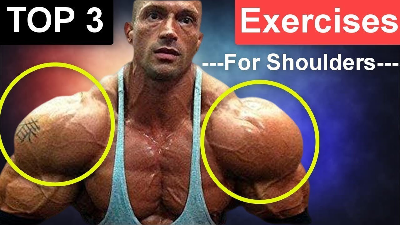 3 Best Exercises for WIDE SHOULDERS - YouTube