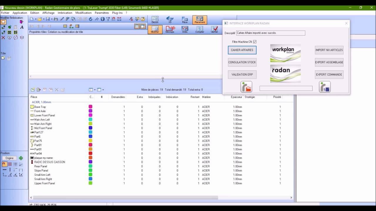 Interface Complète RadQuote | WorkPLAN | FR - YouTube
