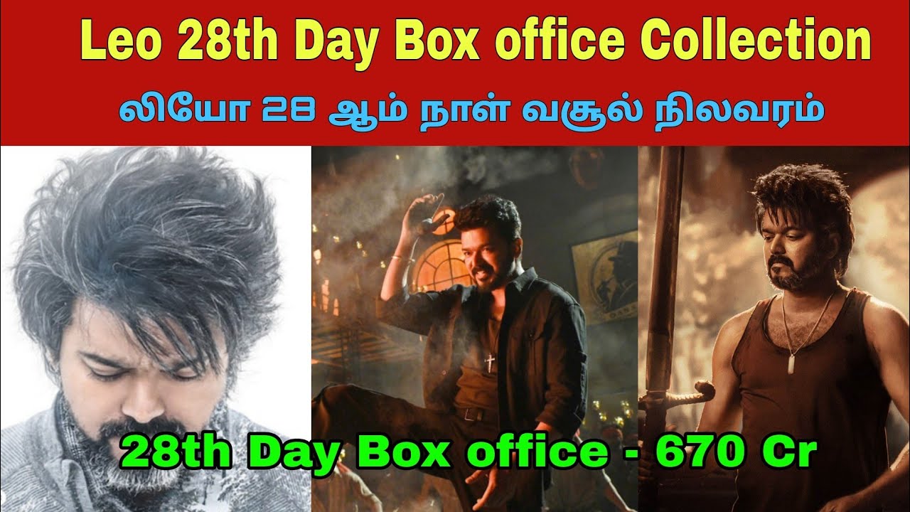 Leo movie 28th day total worldwide box office collection | Japan ...