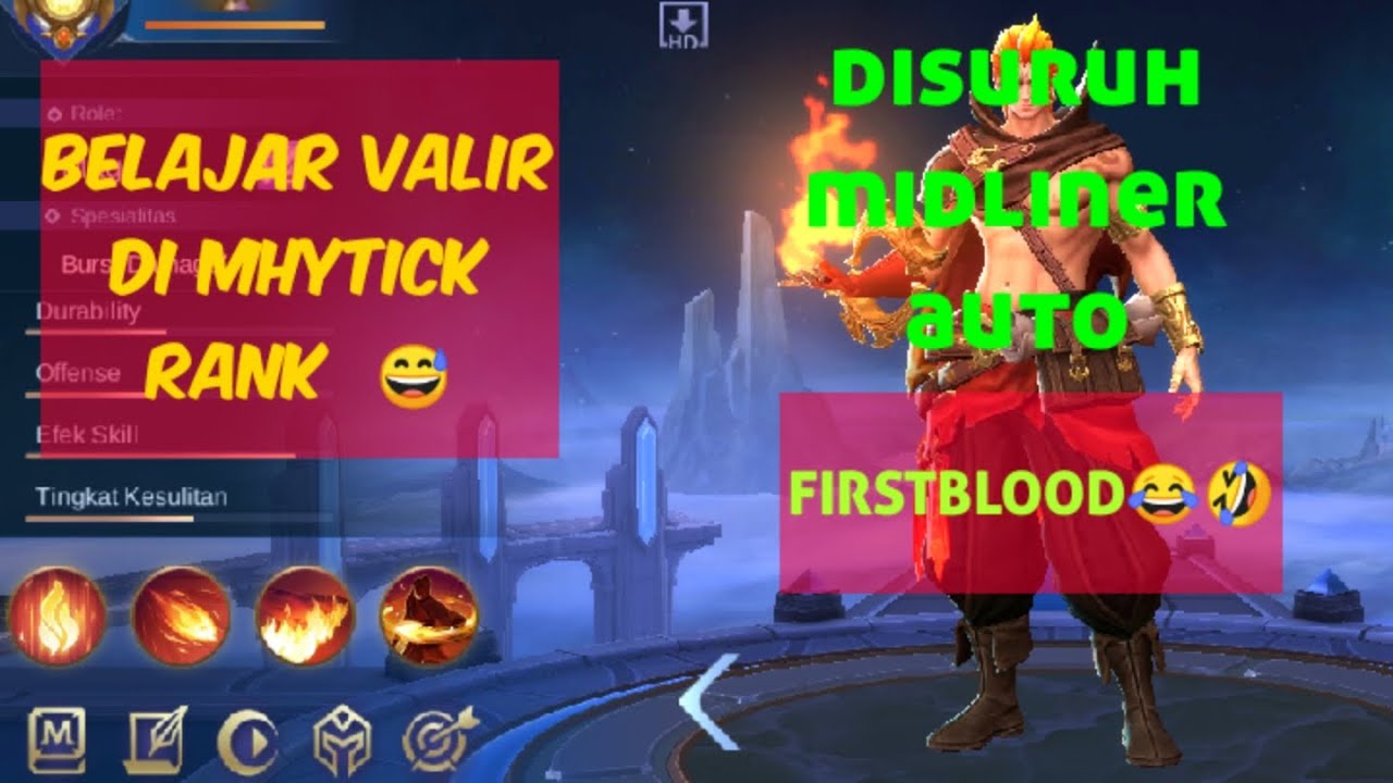 Hero Valir Mobile legend Valir gameplay - YouTube