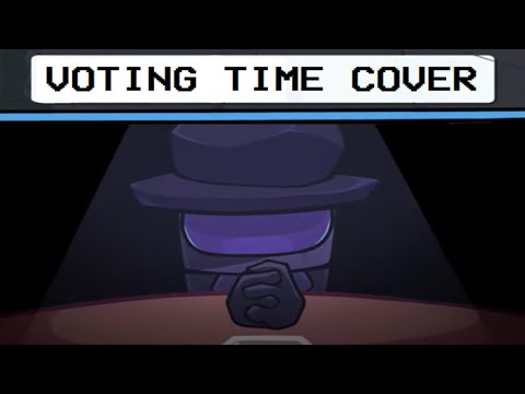 FNF - Voting Time but Black Crewmate, Maroon, Red and Yellow sings it ...