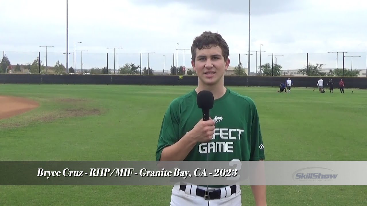 Bryce Cruz - RHP/MIF - Granite Bay, CA - 2023 - YouTube