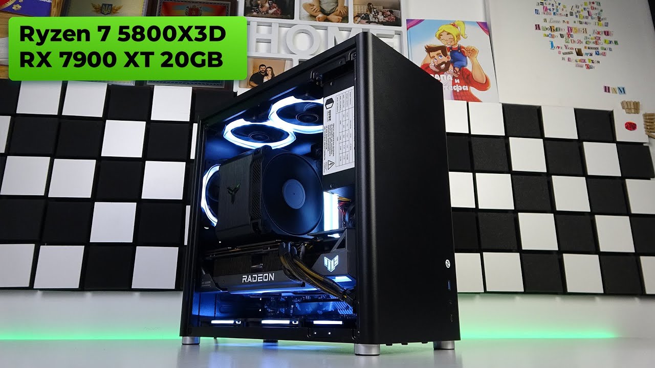 AMD Ryzen 7 5800X3D + RX 7900 XT 👽 BEST PC BUILD on AM4 for UltraHD ...