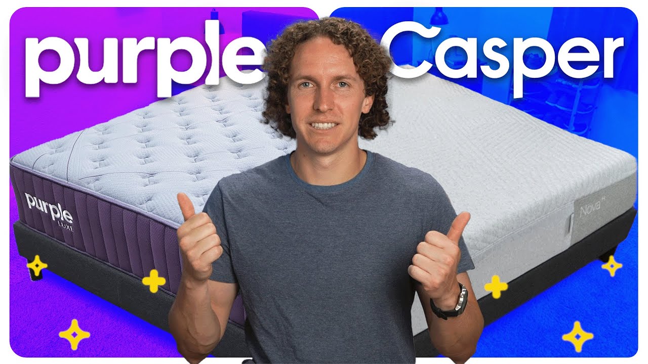 Purple vs Casper Nova | Mattress Review & Comparison (NEW) - YouTube