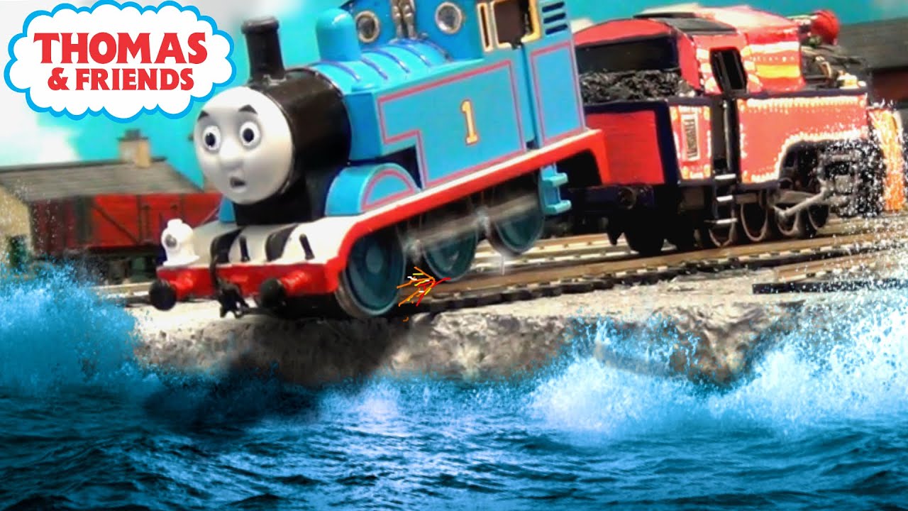 Ashima Rescues Thomas! | The Great Race HO/OO Remake - YouTube