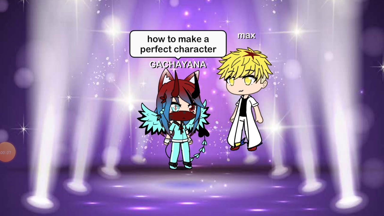how to make a perfect character - YouTube