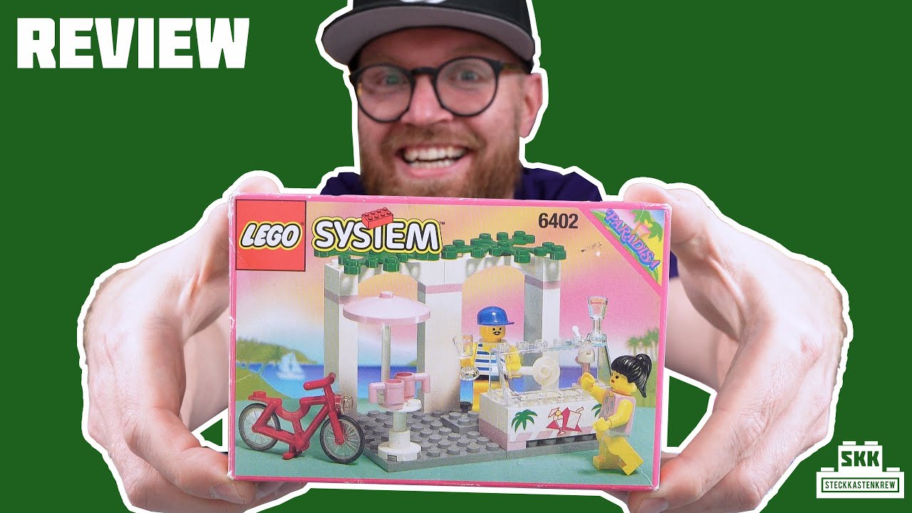 Wer hat Lust auf ein rosarotes Eis? LEGO® 6402 Eis-Stand von 1994 ...