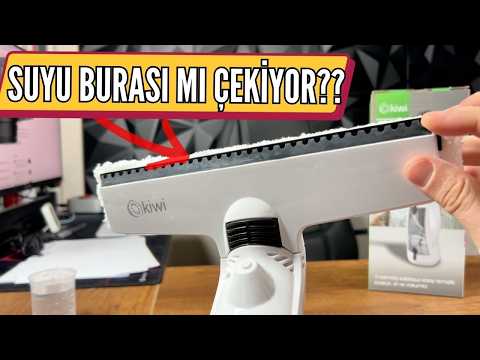 Kiwi KWC 7106 Şarjlı Cam Temizleyici İncelemesi | Gerçekten İşe Yarıyor mu?
