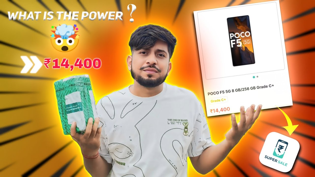 Poco F5 5G From Cashify Super sale ₹14K💫, Grade C+ Buy or not 🤔2024 ...