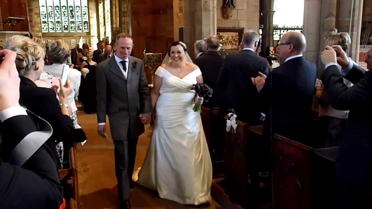 Isobel and Tom Hammersley Wedding Procession - YouTube