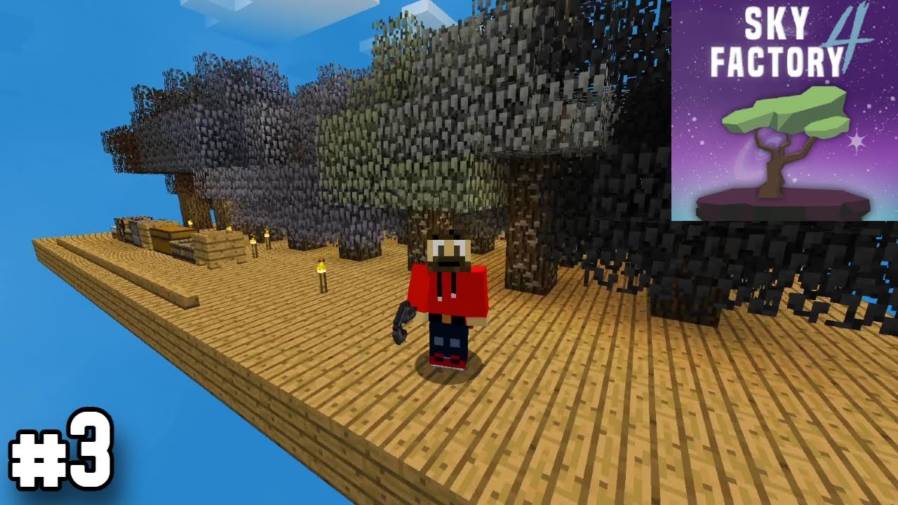 HUGE PROGRESS | SKY FACTORY 4 | PART 3 - YouTube