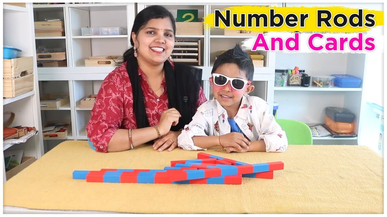 Benefits Of Number Rods and Cards #montessorimath #montessorimom # ...