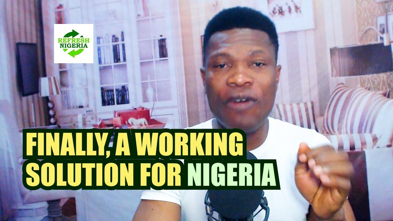 Two Solution for Nigeria | Live | April 1 2024 Refresh Nigeria Podcast ...