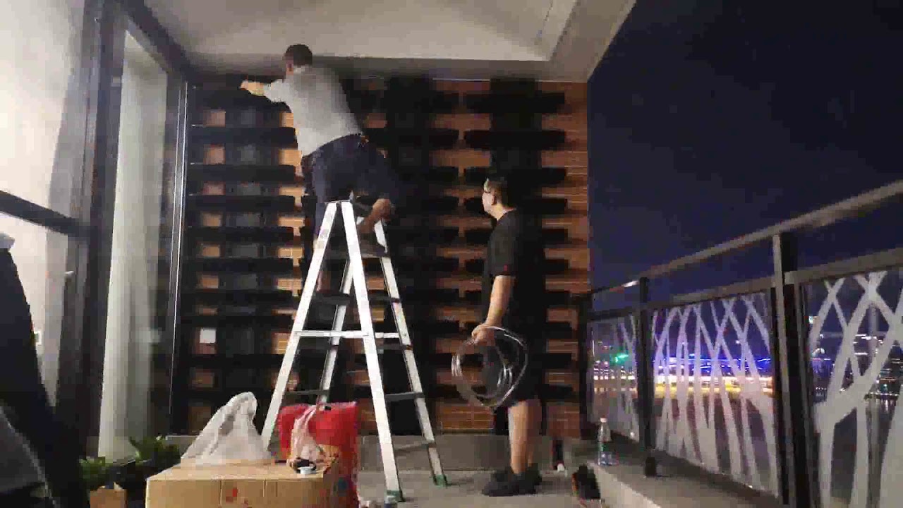 지에스플랜터HydroBricks설치 - YouTube