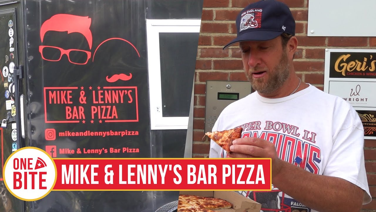 Barstool Pizza Review - Mike & Lenny's Bar Pizza (Walpole, MA) - YouTube