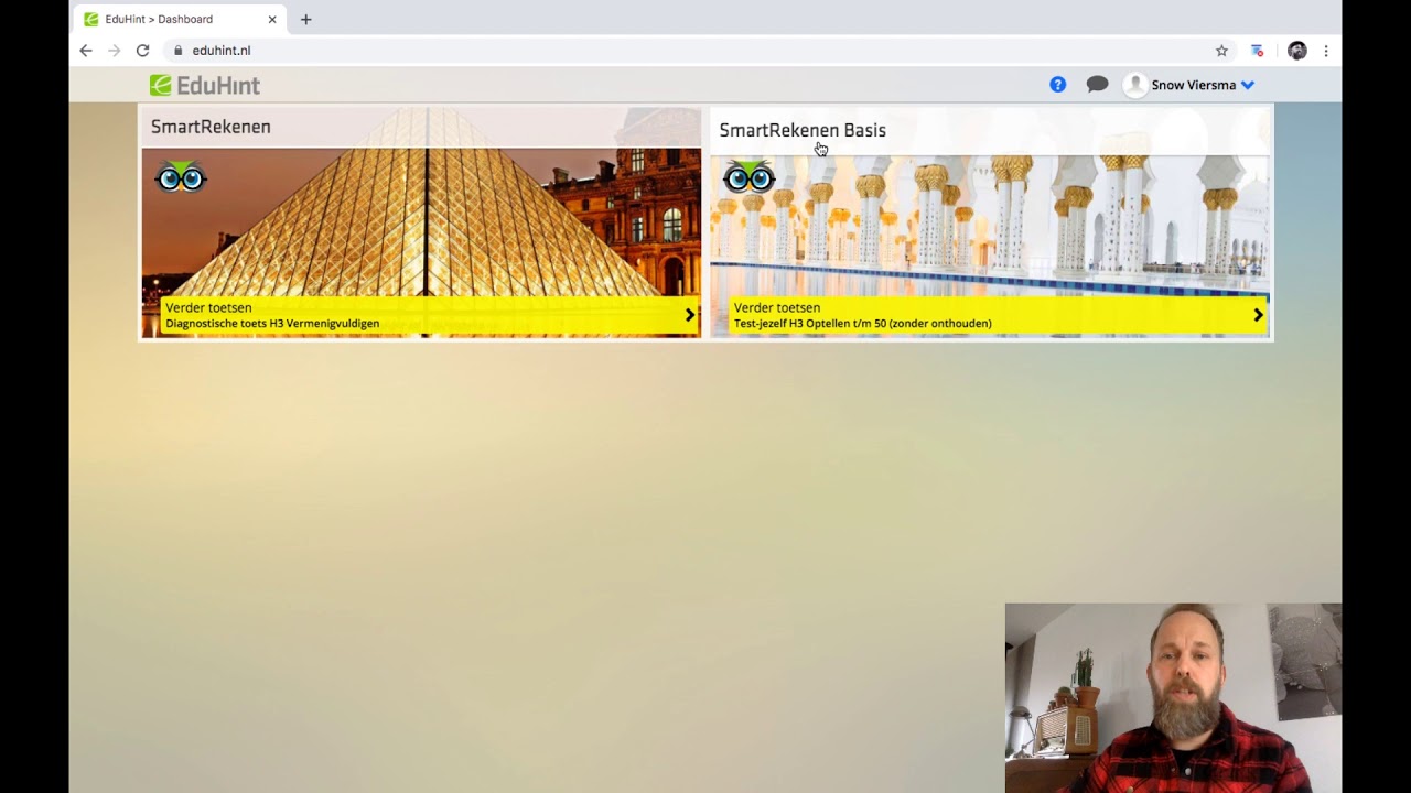 Inloggen in EduHint - Rekenen - YouTube