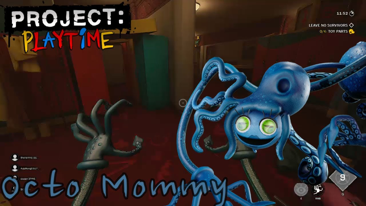 Project Playtime Phase 3| Partida con Octo Mommy en el Teatro - YouTube