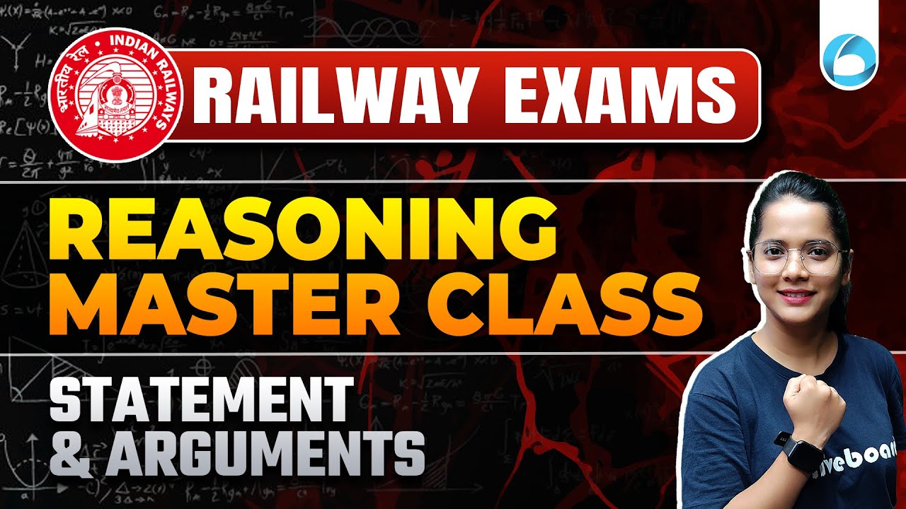 Railway Exams Reasoning Master Class | Statement and Arguments | Railway Reasoning Classes - YouTube