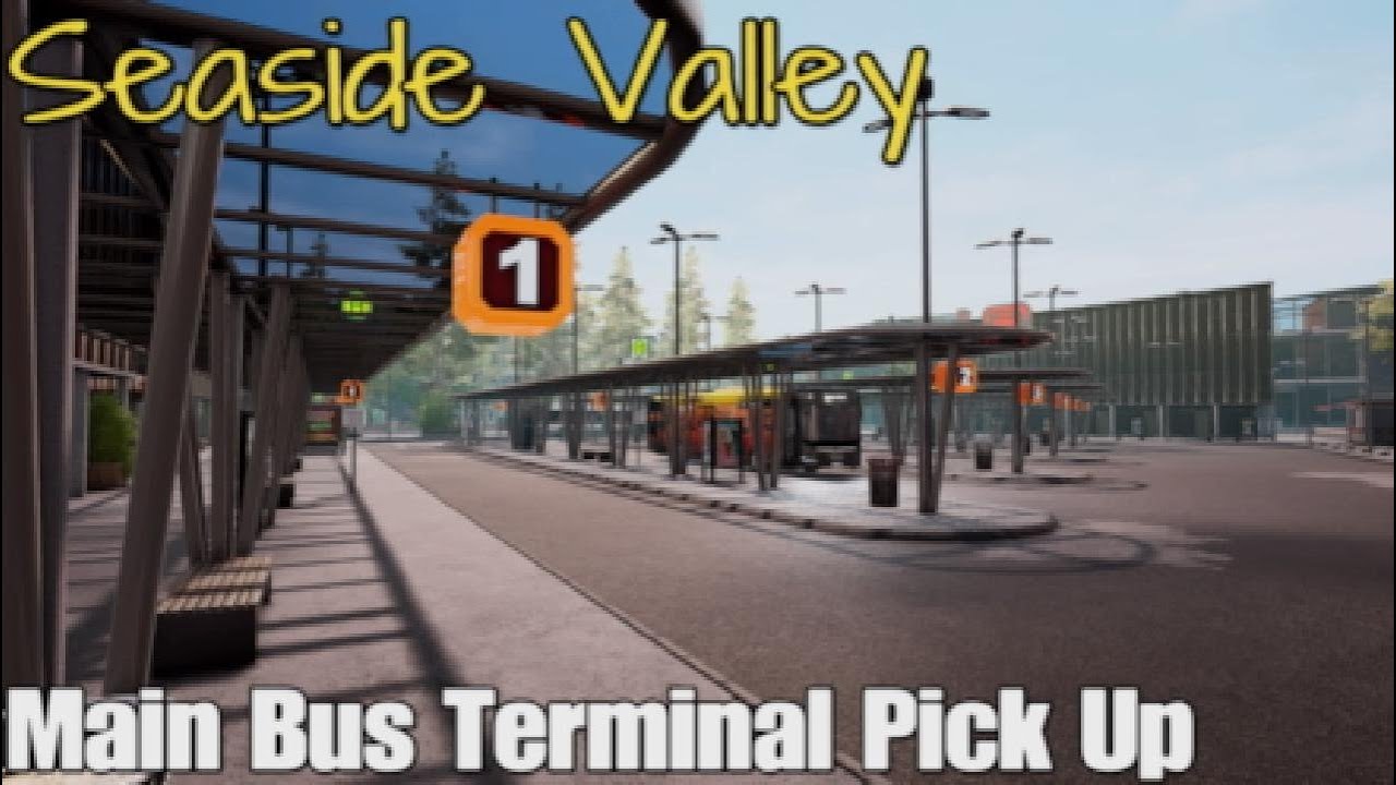 Bus Simulator 21 - PS5 - Back To Seaside Valley ! - YouTube