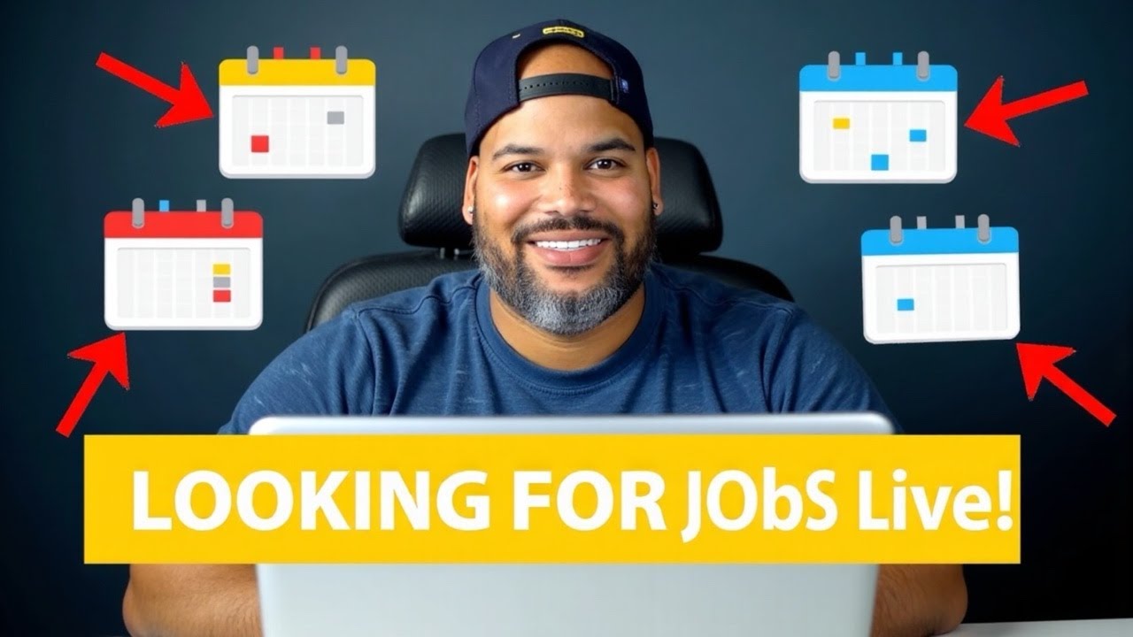 Web Developer LIVE: Searching for Entry-Level Tech Jobs - YouTube