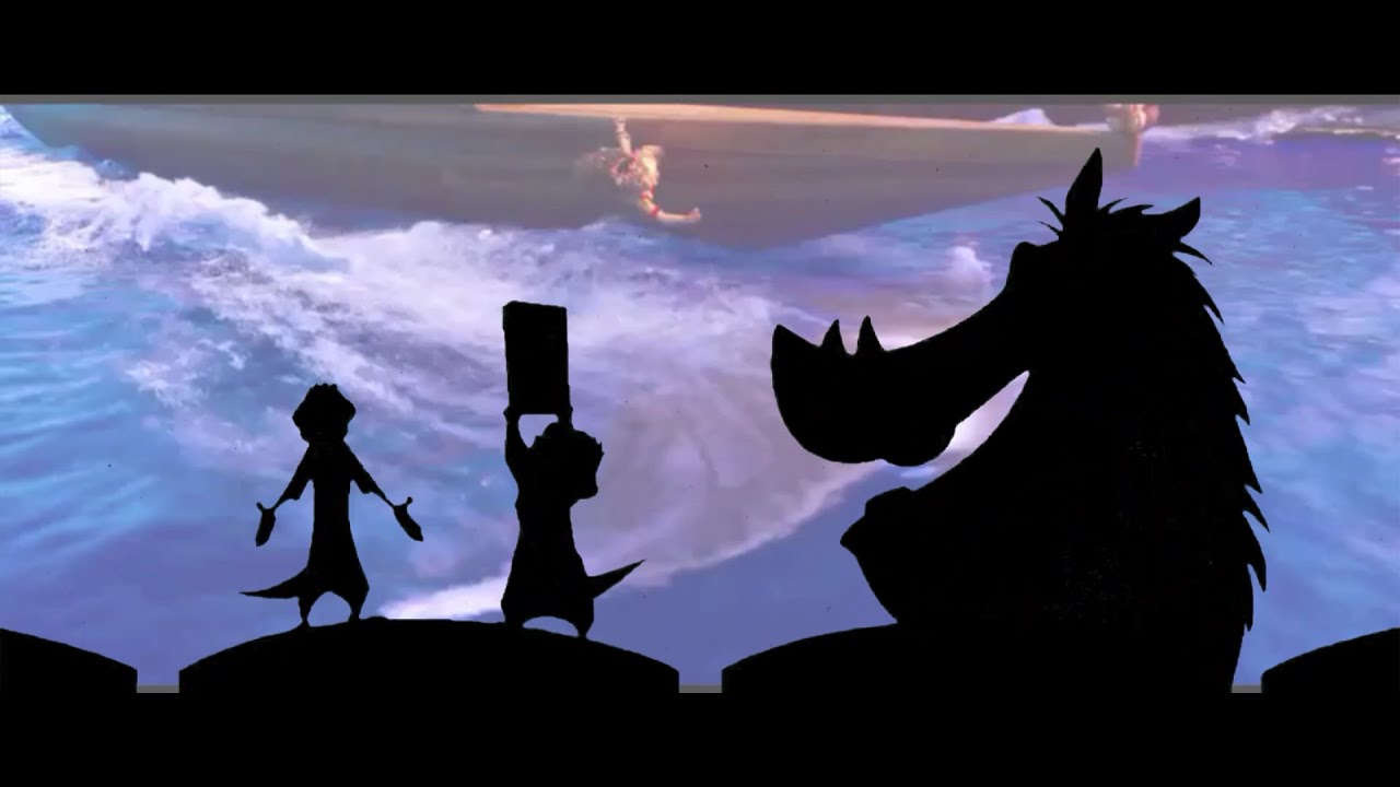 Timon and Pumbaa Rewind Moana (25th anniversary special) - YouTube