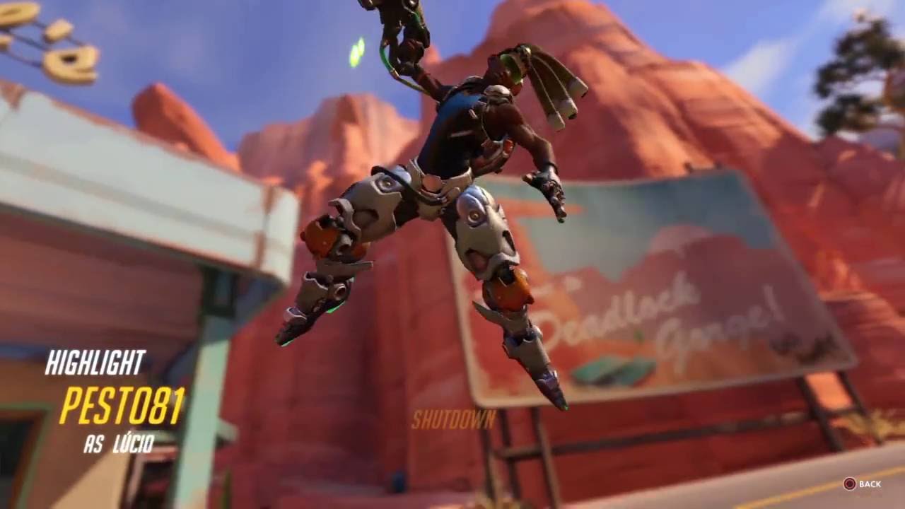 Overwatch: Lucio vs Junkrat's Ultimate - YouTube