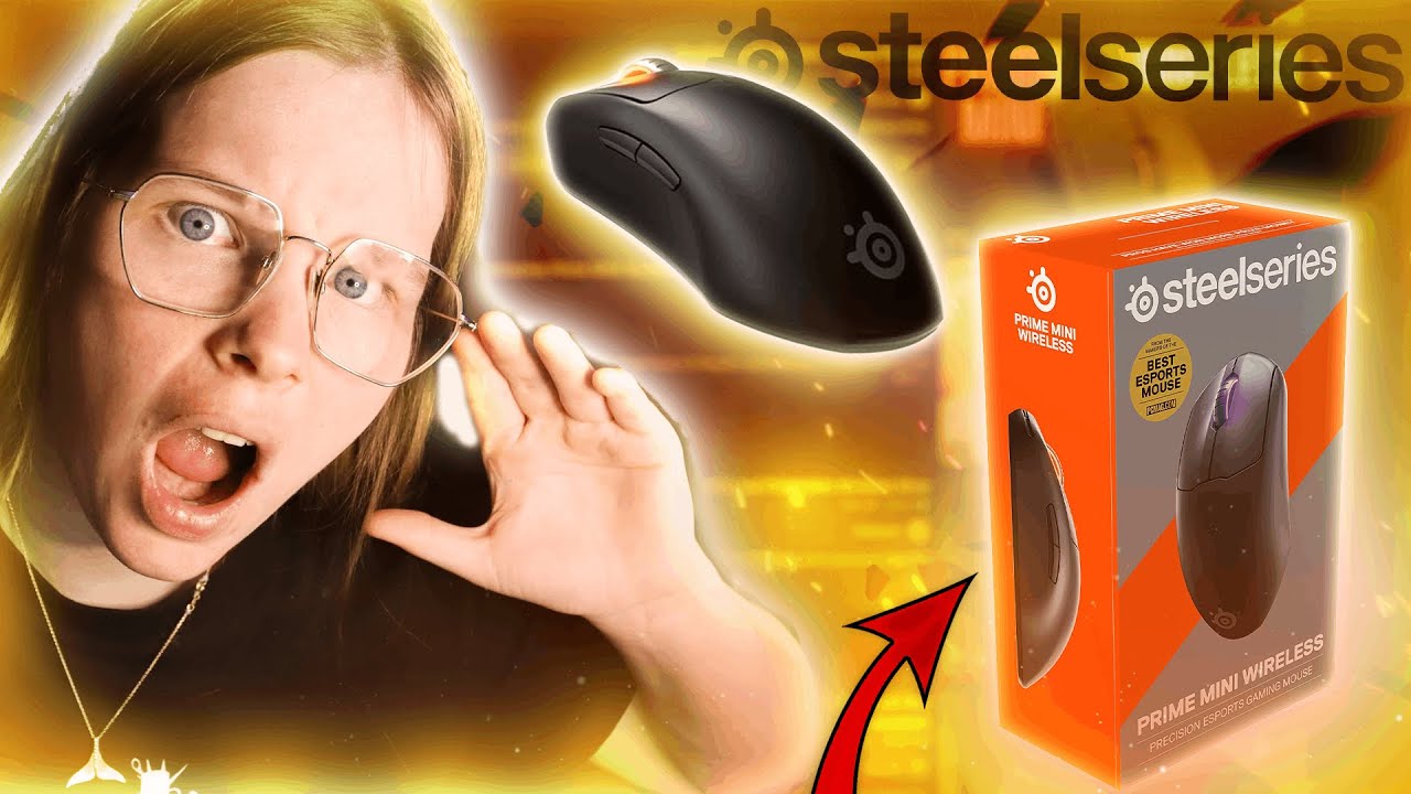 העכבר הכי טוב בעולם?! (אנבוקסינג Steelseries prime mini wireless) - YouTube