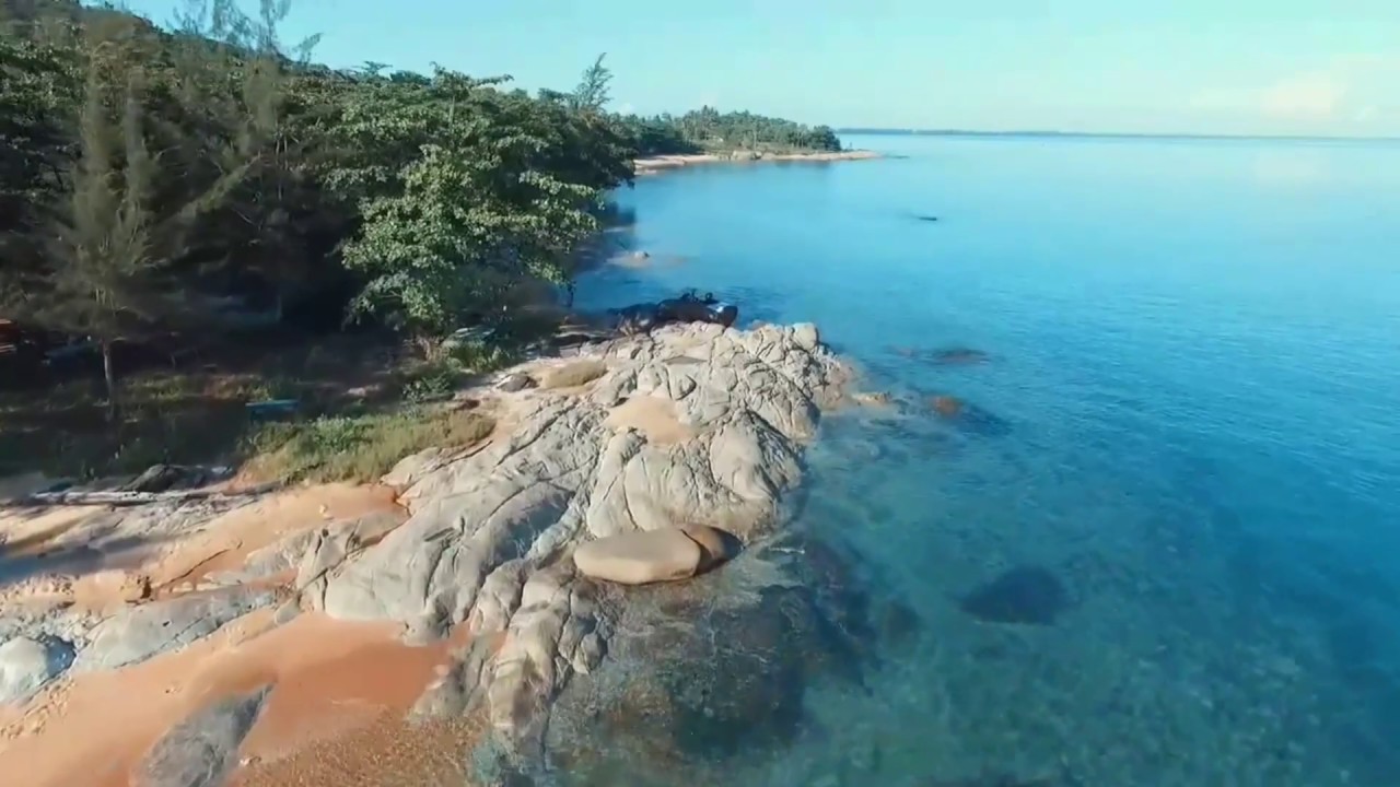 Pantai Temajuk (Teluk Atong) Paloh Kab.Sambas - YouTube